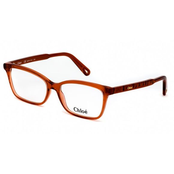 Chloe | Accessories | Chloe Ce2742 Eyeglasses Brick Clear Lens Brick ...